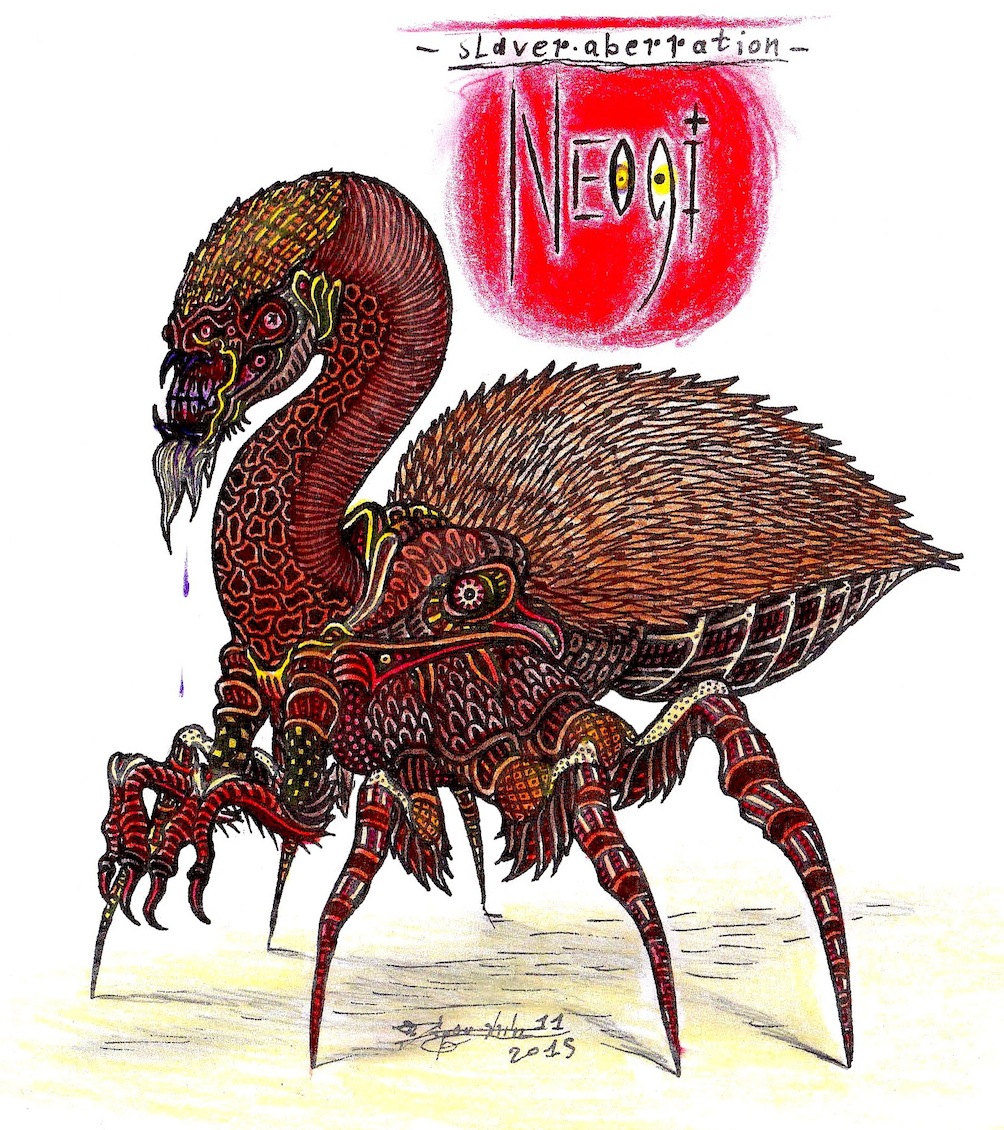 Zipou-shin: Dungeons & Dragons : creatures fanart (aberrations ...