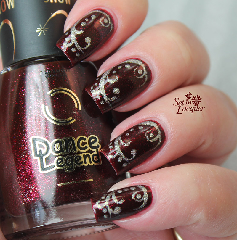 Frilly Freehand Filigree Nail Art | Set in Lacquer | Bloglovin’