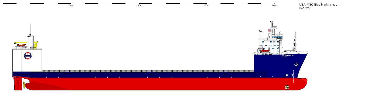 Blue Marlin Ship Empty