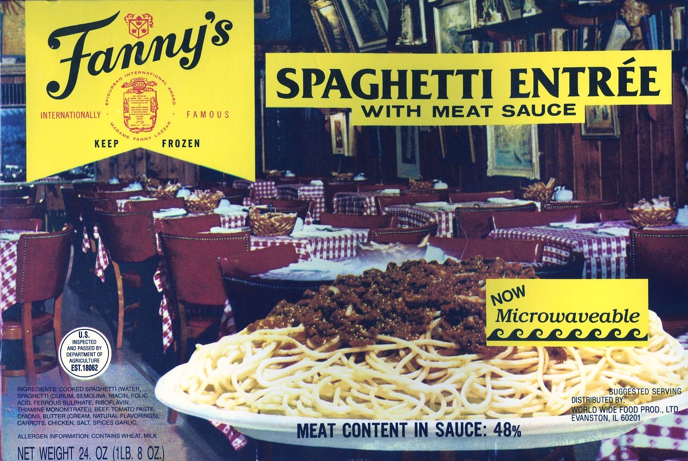 Under Every Stone: LET'S HAVE DINNER AT FANNY'S - Fanny Lazzar