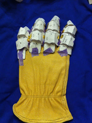 Simply Pinspirational: Infinity Gauntlet - Paper prototype