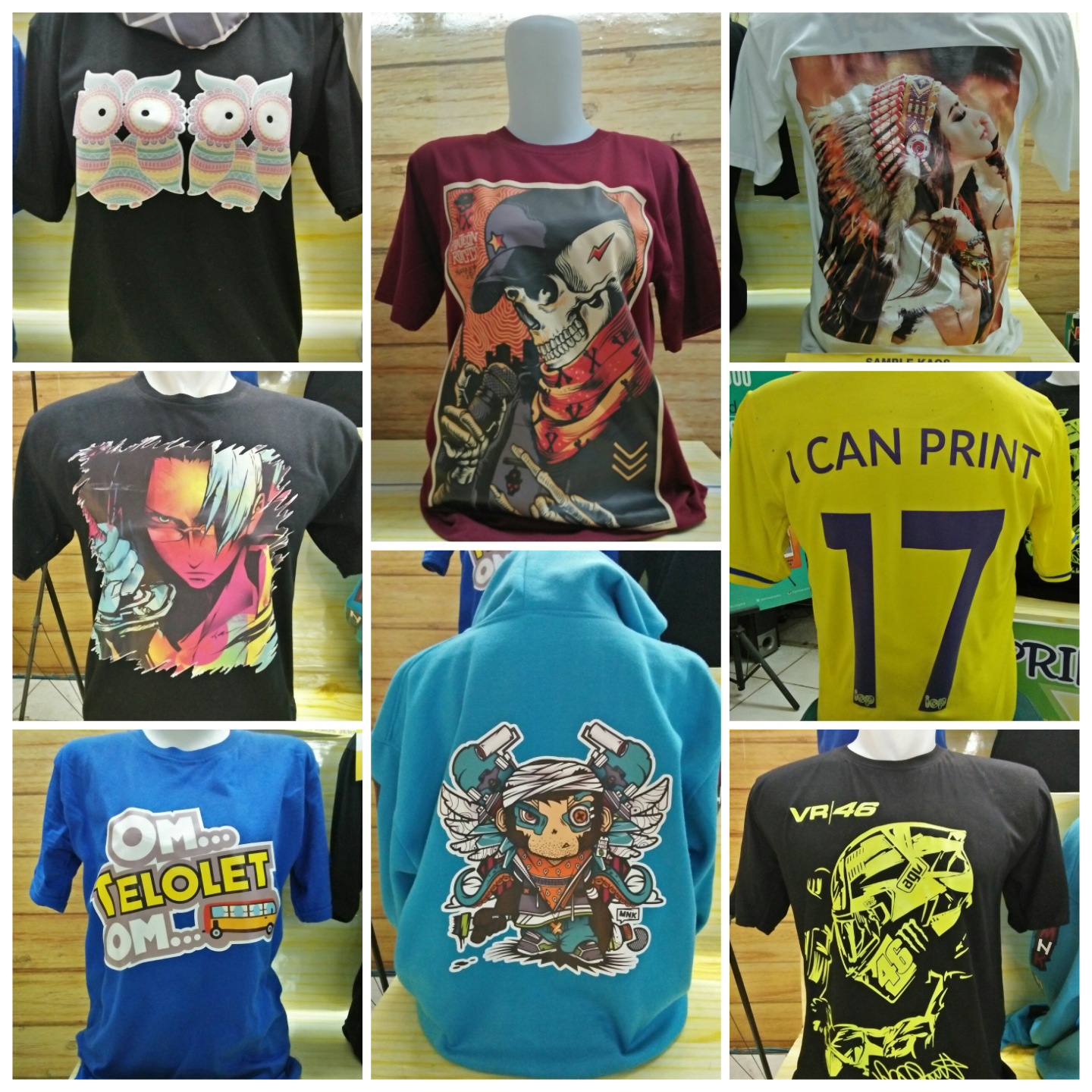 Percetakan : Print Kaos dengan Bahan Sticker Terbaik ...