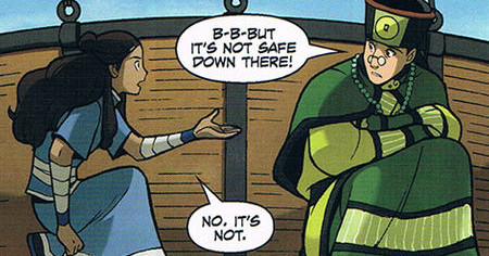 Dibujo: ¿Línea y contraste?: It's not safe