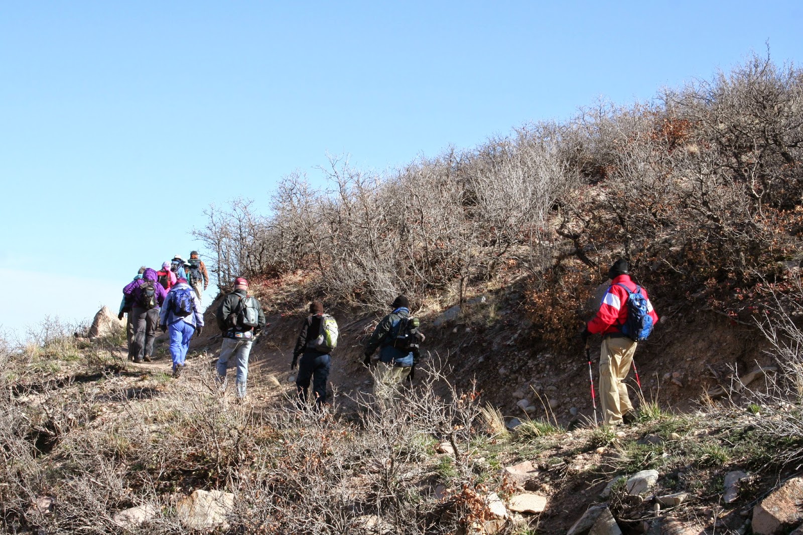 The Hiker: Kick-off Hike at Ridgeline Open Space