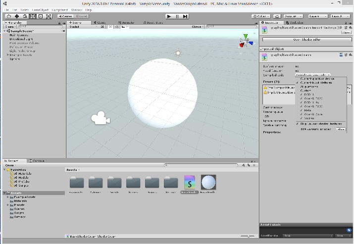 Getting started with Unity's new Shader Graph Node-based Shader Creator ...