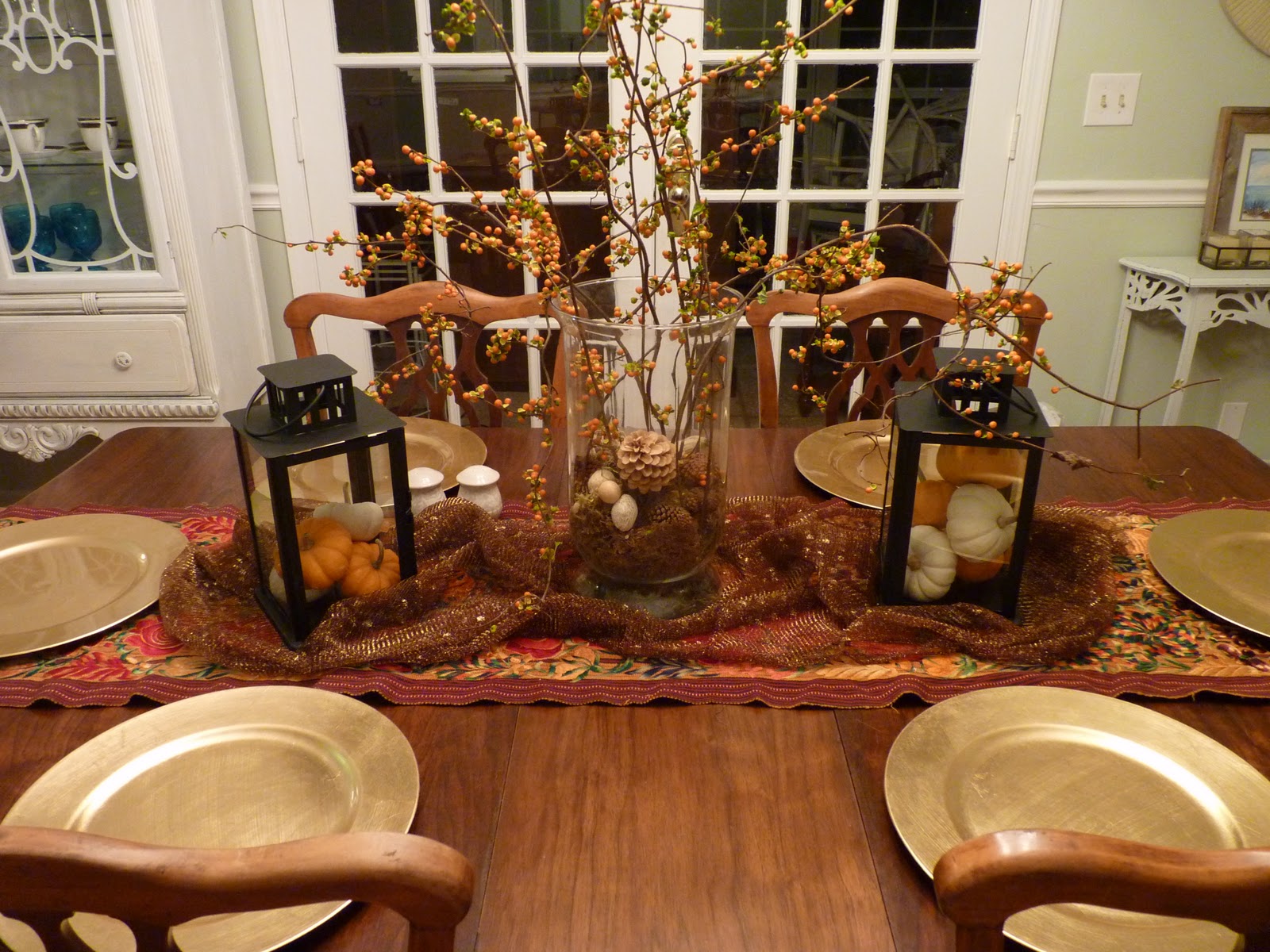 The Turquoise Nest: Fall Tablescape