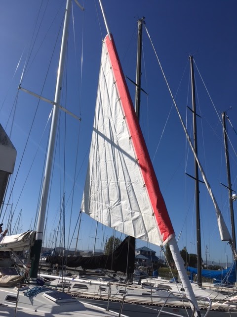 SV Hokulani: Heavy weather sails