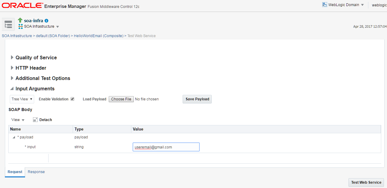 Oracle SOA Suite- Implementing Email Notification