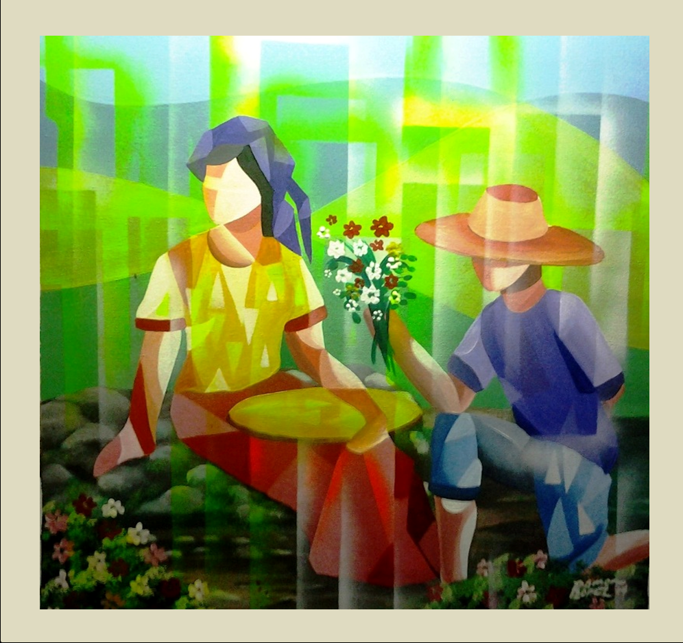 ramon h. lopez rust and filipiniana paintings