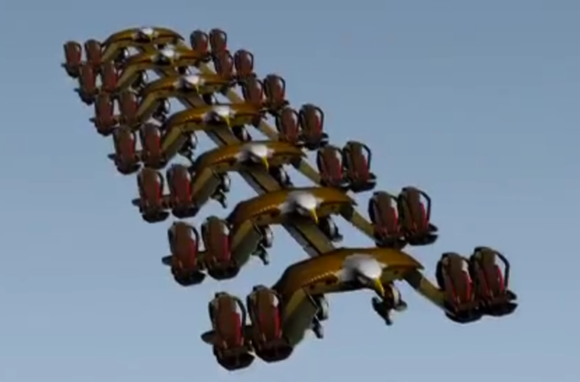 Through My Eyes: Awesome B&M Wing Coasters Ahoy!