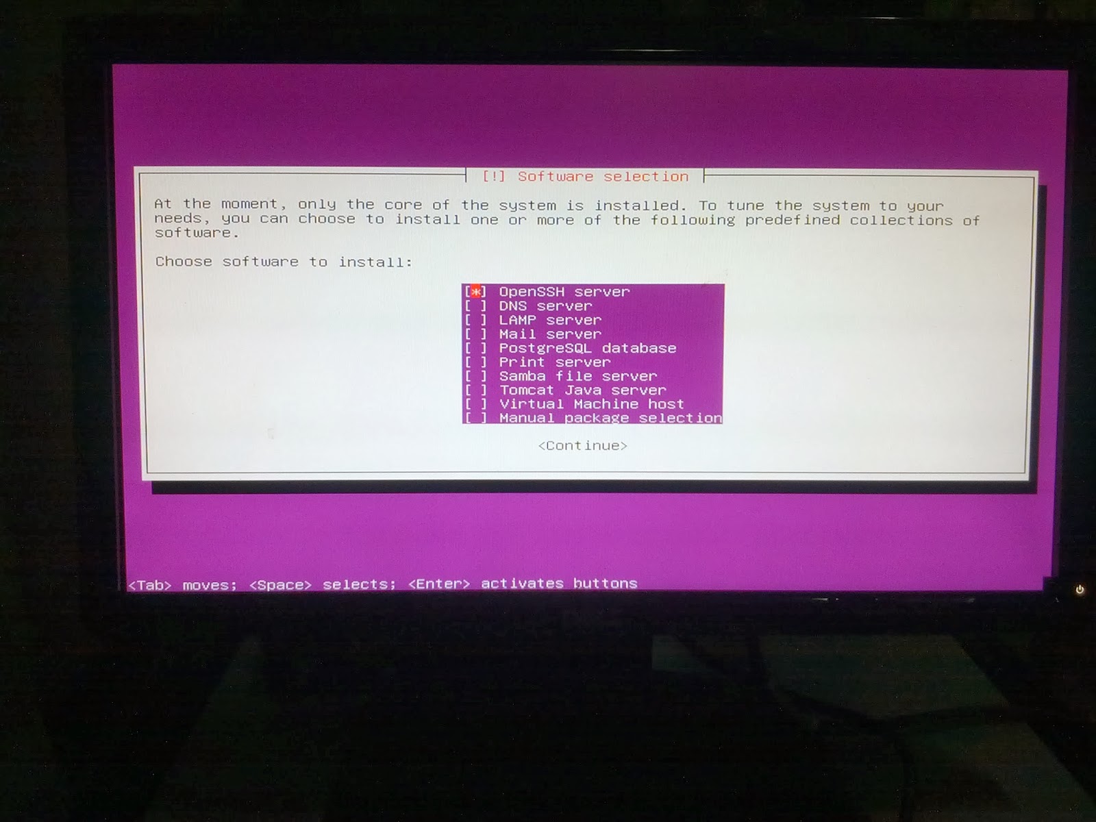 Tutorial: Langkah langkah instalasi Ubuntu Server