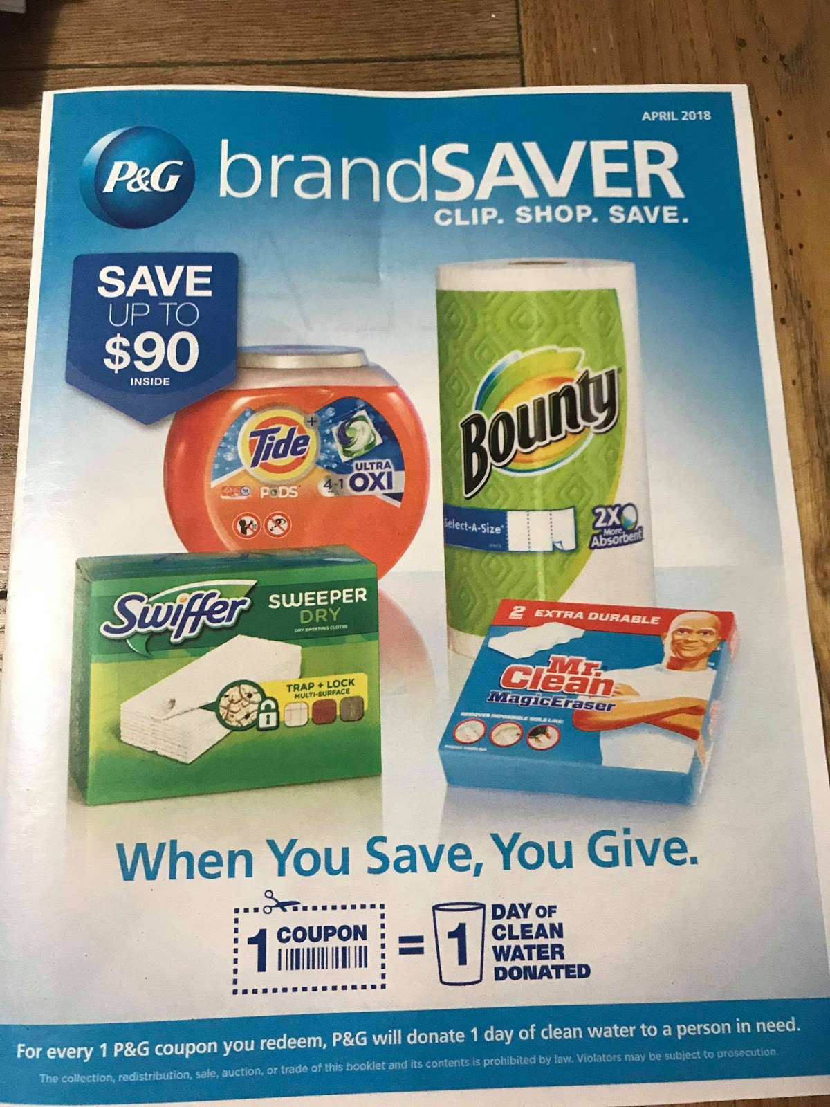 Capri's Coupons Whole Insert Picture Previews: April Proctor & Gamble ...