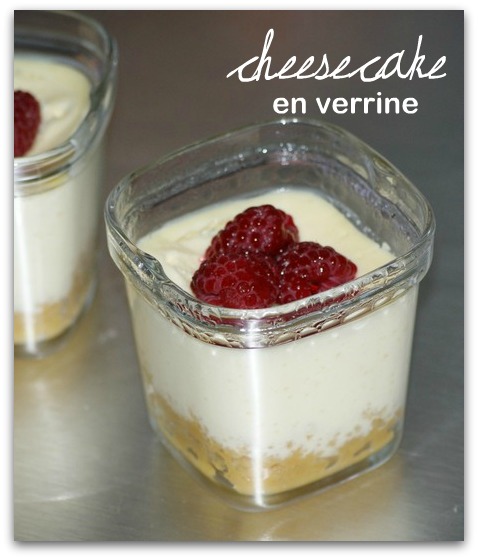Maman cuisine !: Cheesecake en verrine