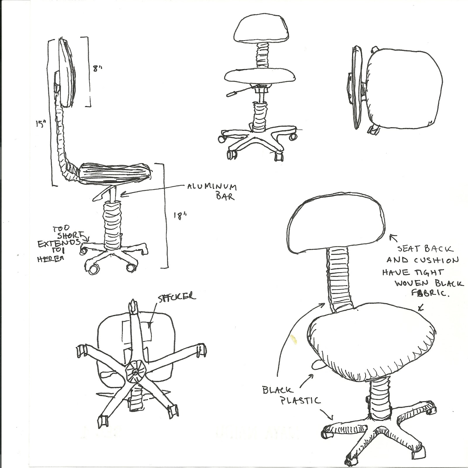 Naidu Design: Weekly Sketches
