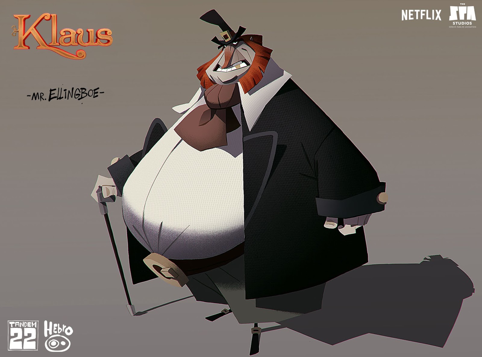 Living Lines Library: Klaus (2019) - Character Design