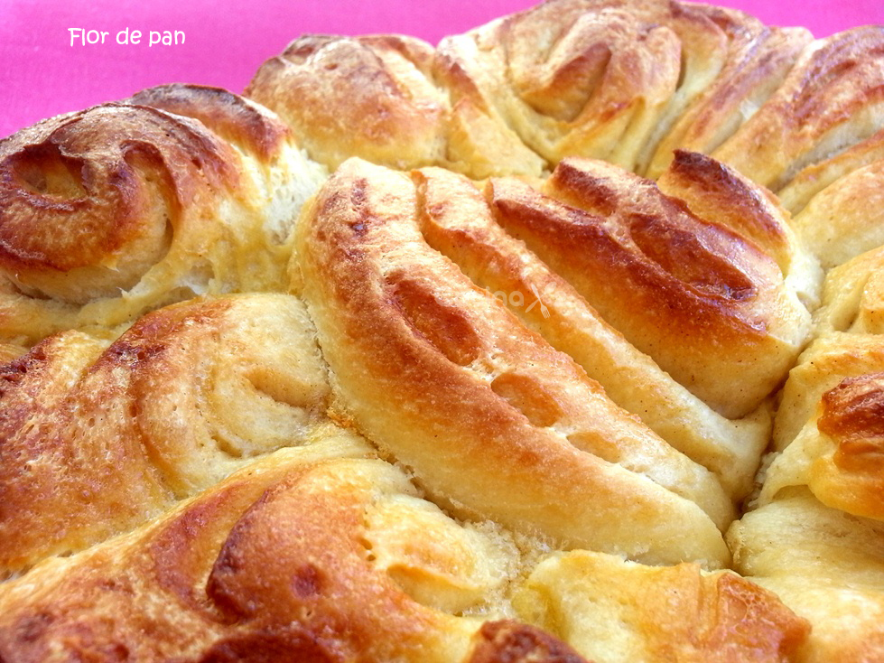 Cocinax2. Las recetas de Laurita.: Flor de pan