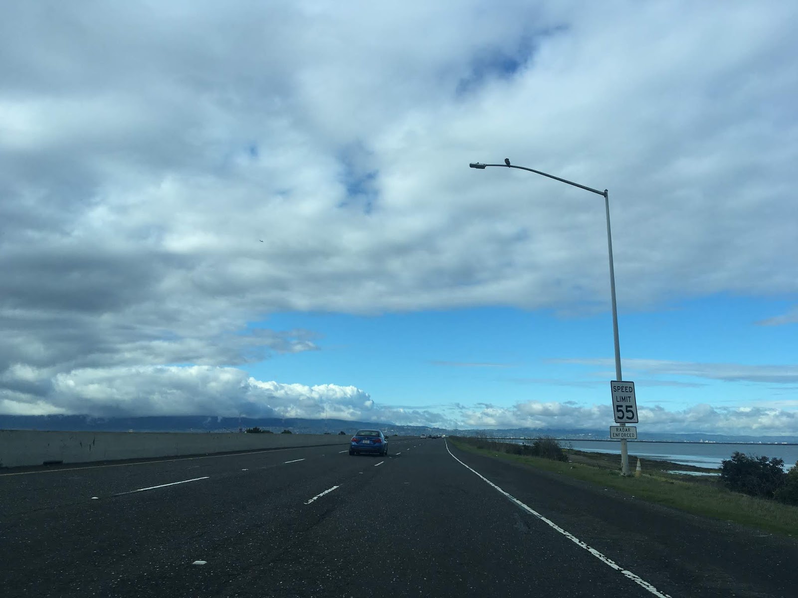 California State Route 84 west from Interstate 880 over the Dumbarton ...