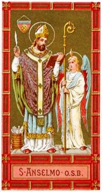 Tus Preguntas sobre los Santos.: ¿Dijo esto San Anselmo?