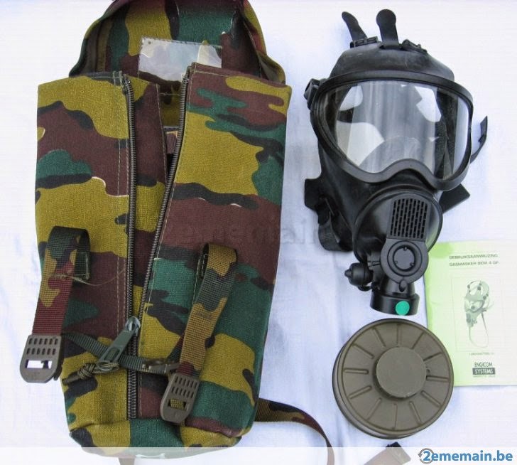 Webbingbabel: Belgian Army ABL Jigsaw Camo Gas Mask Pouch