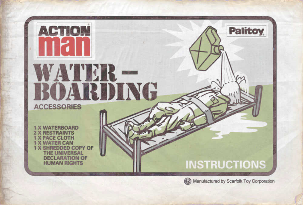 Scarfolk Council: Action Man Waterboarding Accessories (early 1970s)