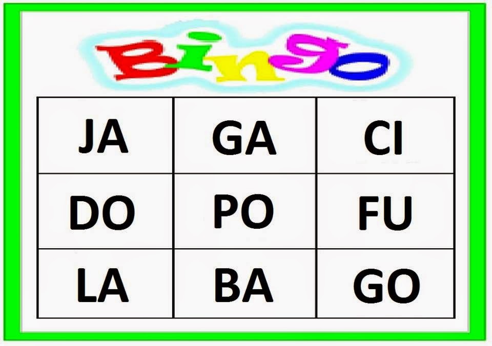 Professora Suzy BINGO DAS S LABAS 1 ANO Professora Suzy BINGO DAS S LABAS 1 ANO