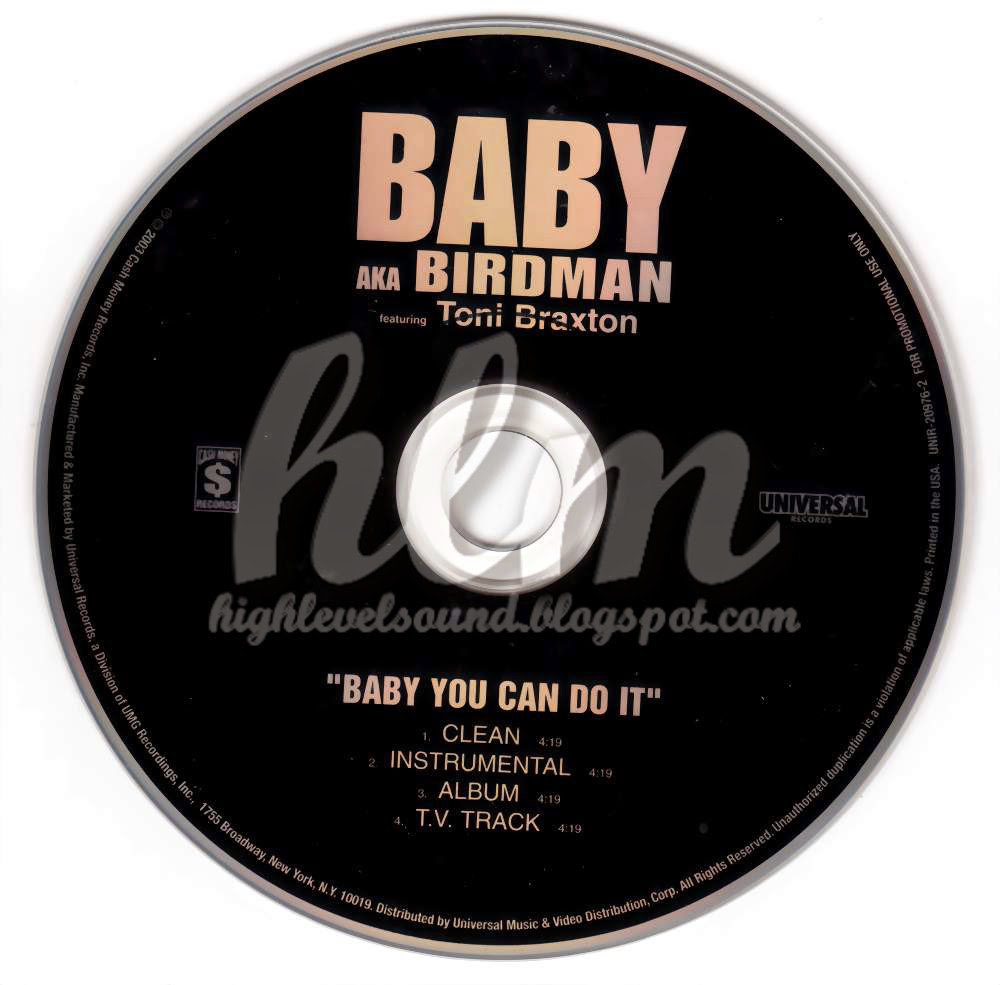 highest level of music: Baby AKA Birdman Feat. Toni Braxton - Baby You ...
