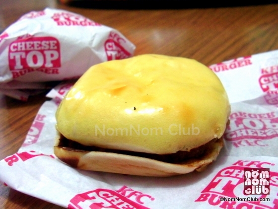 Taste of Manila: How to Eat the KFC Cheese Top Burger