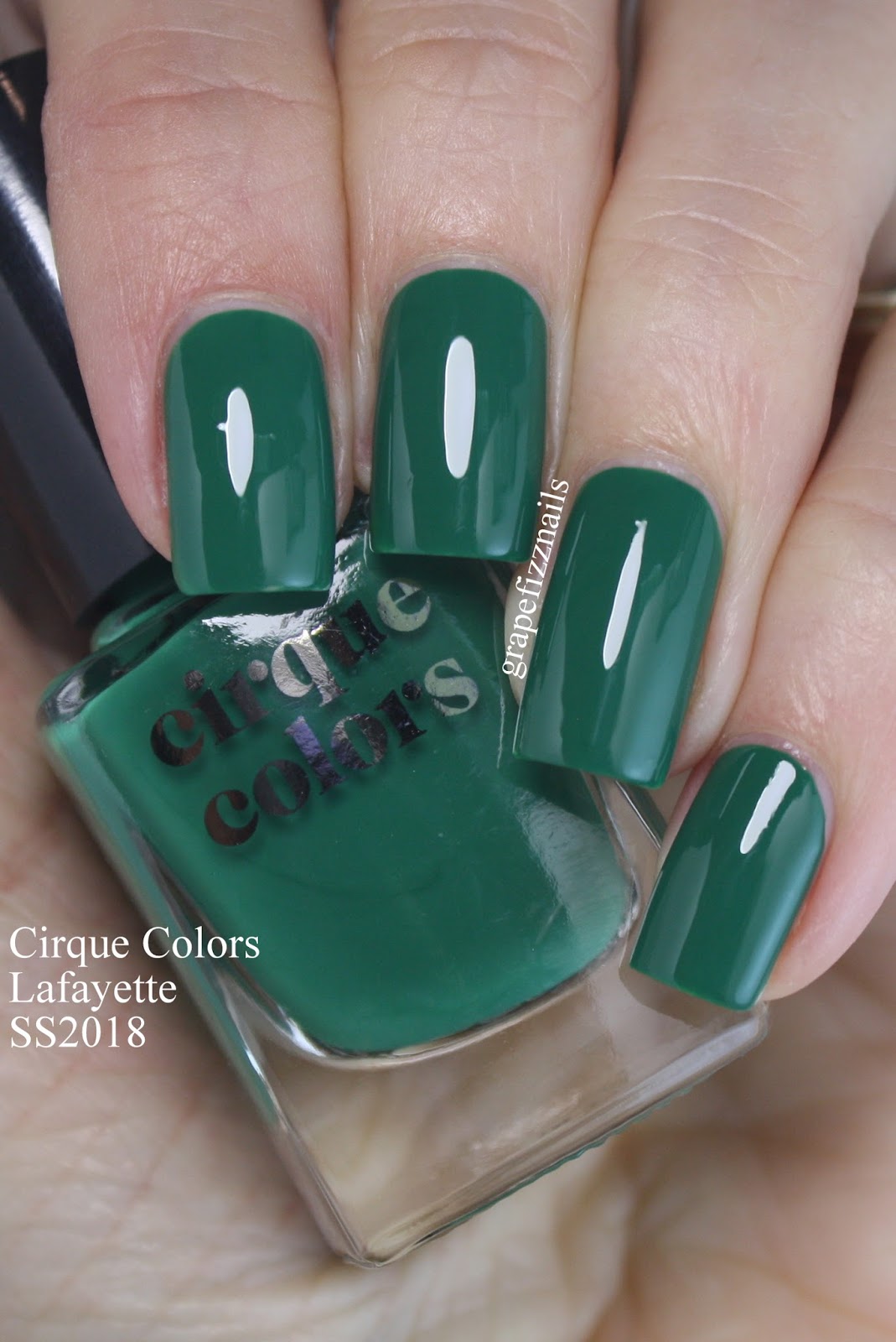 Grape Fizz Nails: New Cirque Colors Metropolis SS2018 Collection