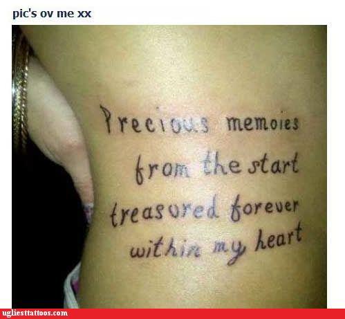 Music and Culture: Misspelled Tattoos, Courtesy Of Fail Blog and ...