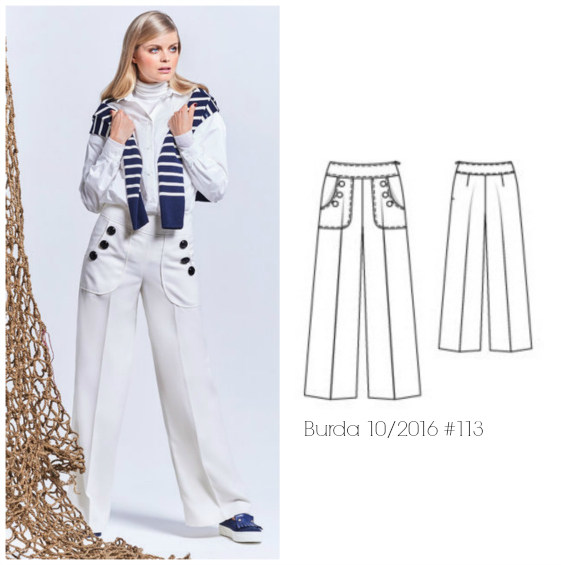 Burda pants again and bonus Style Arc top | lower your presser foot