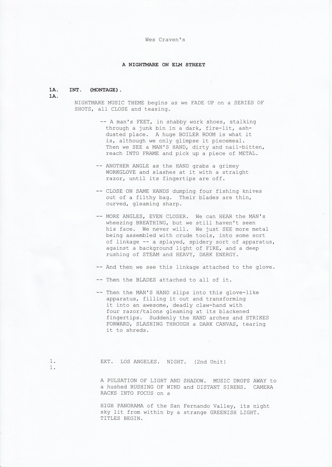 Foundation Portfolio: Script Layout examples