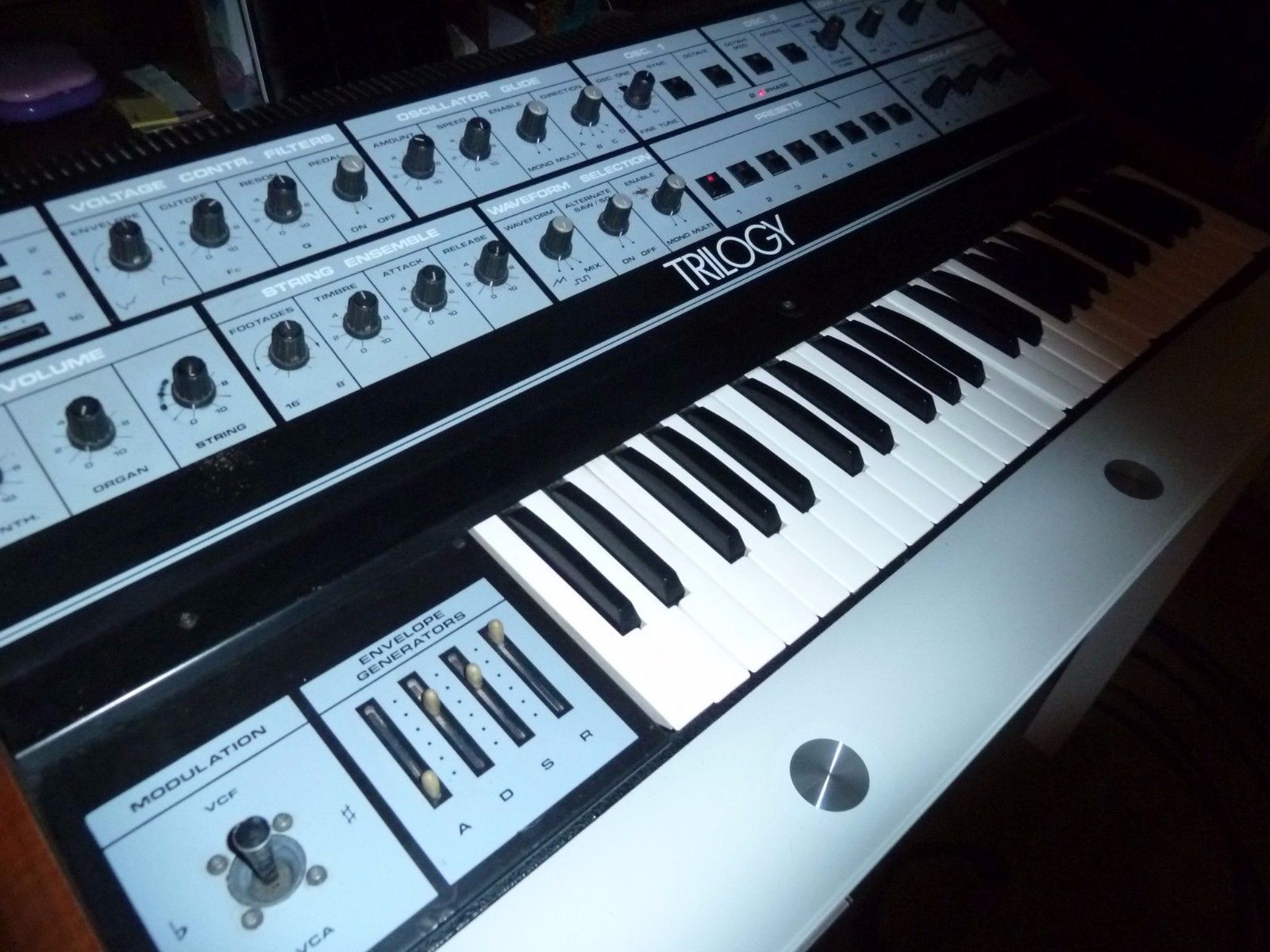 MATRIXSYNTH: Crumar TRILOGY Analog Synthesizer