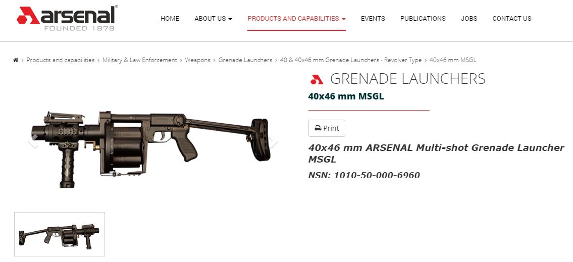 40mm Revolver Grenade Launcher Acquisition Project of the Philippine ...