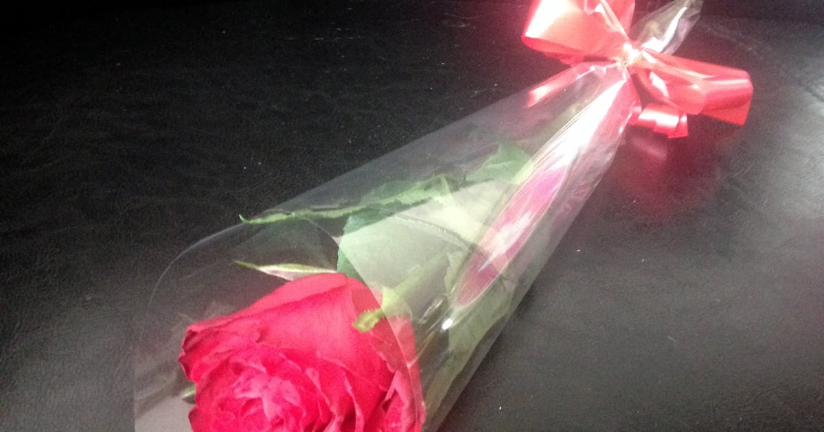 Yorkshire Florist: Single Gift Wrapped Roses