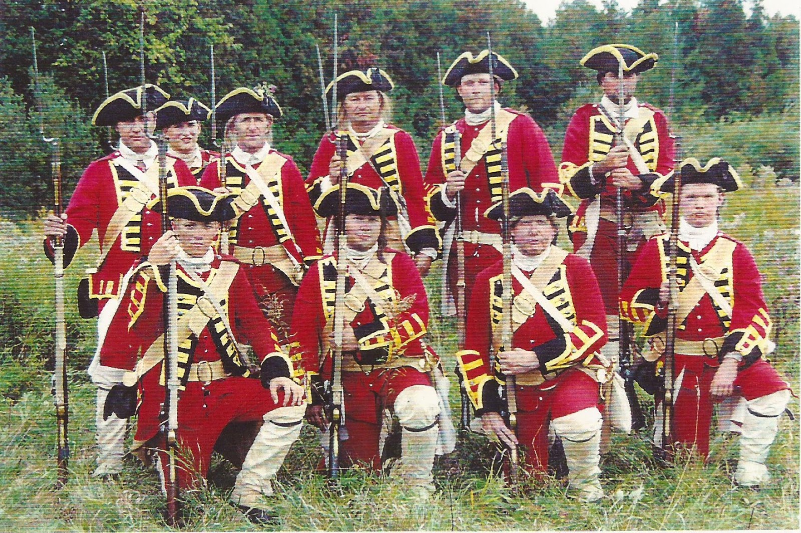 Flintlock and tomahawk: Seven Years War Redcoats