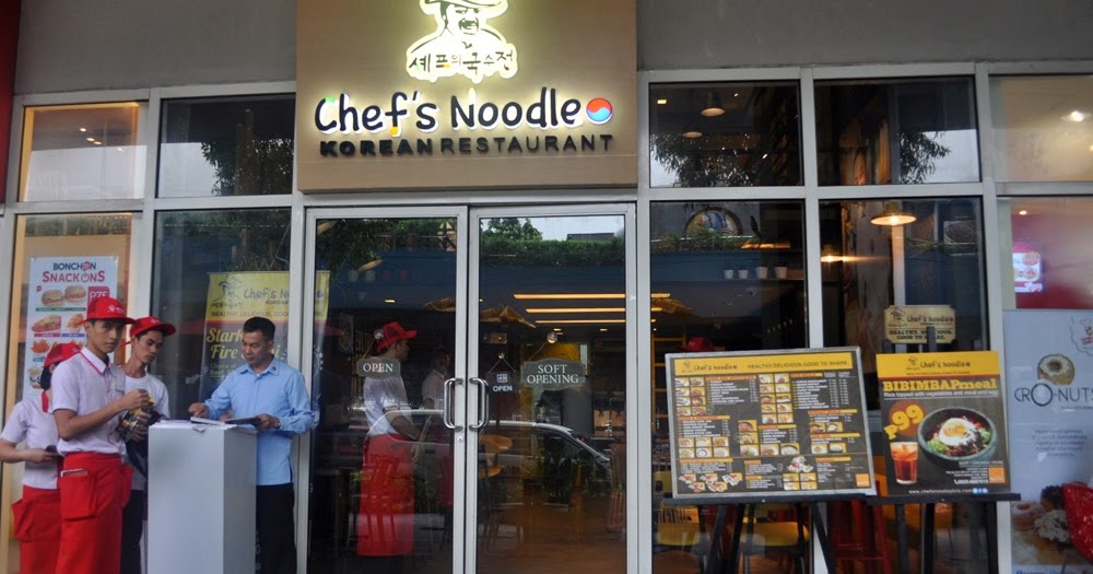 Chef's Noodle Korean Restaurant in SM North Edsa The Block ♥ - Rochelle ...