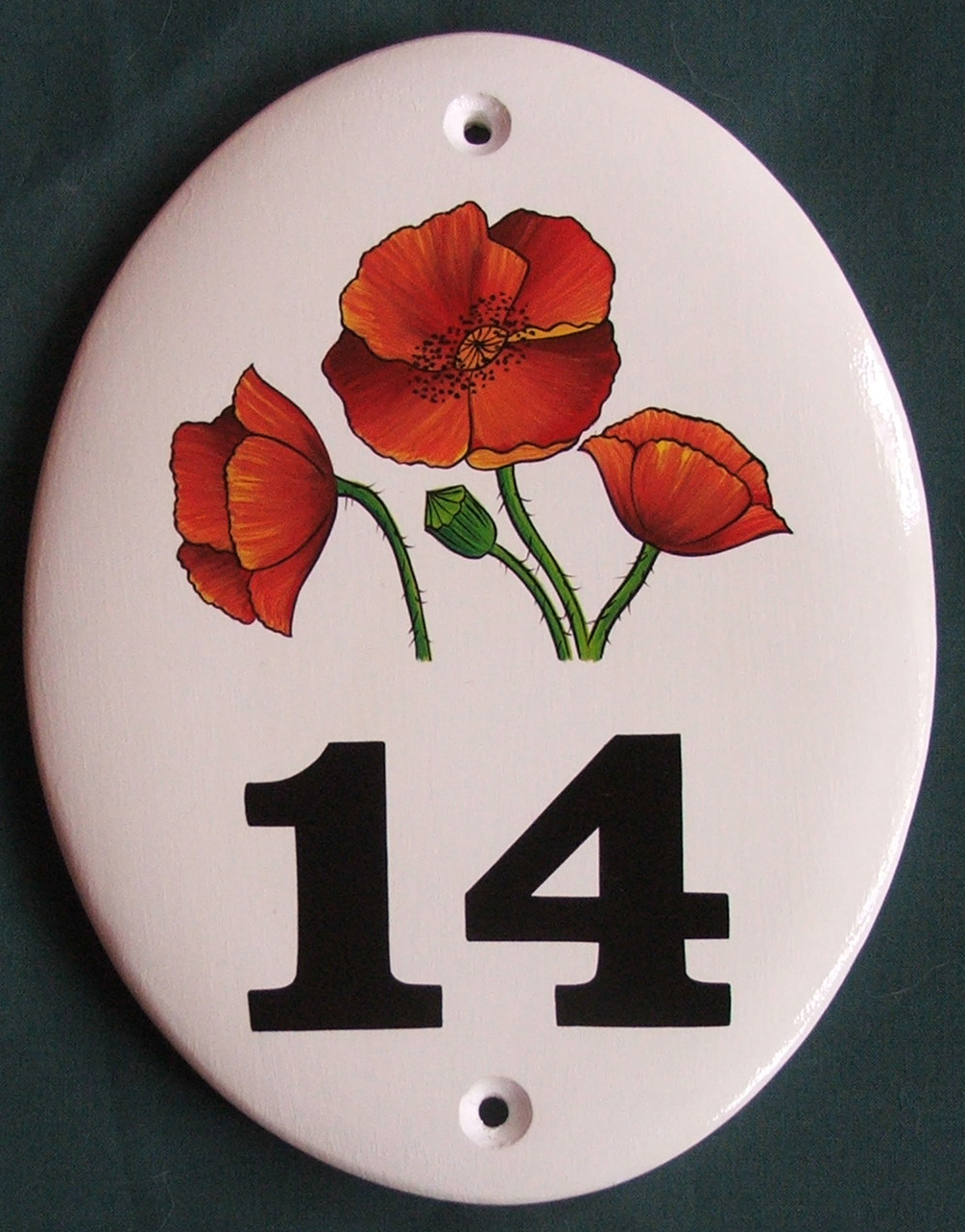 Hand Painted House Signs by Ceramic Art: Hand Painted Ceramic House Signs