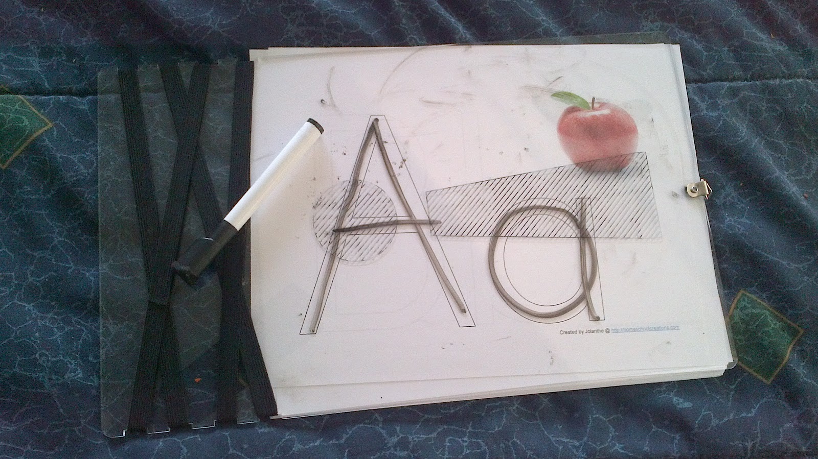 Preschooler Busy Hands: Preschooler Word Week ~ ABC Trace and Erase