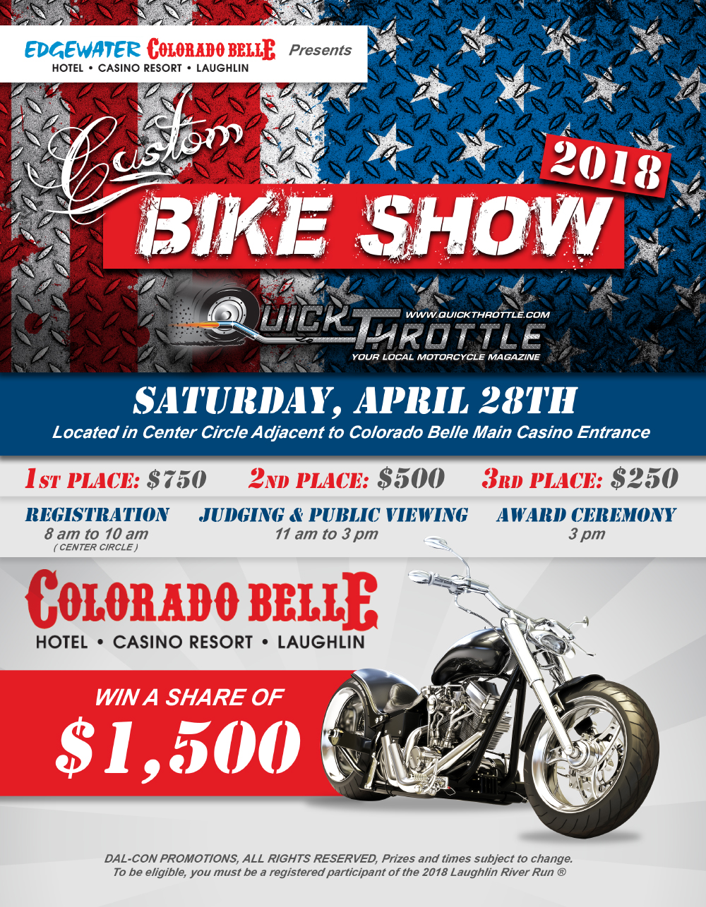 Laughlin Buzz: Laughlin River Run 2018 - Custom Bike Show Part 1