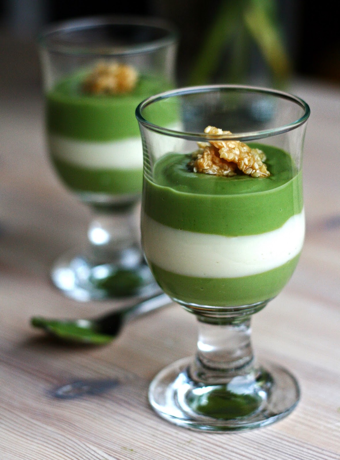 Maikin mokomin: Matcha–vanilija-vanukas seesamikrokantilla | Matcha and ...