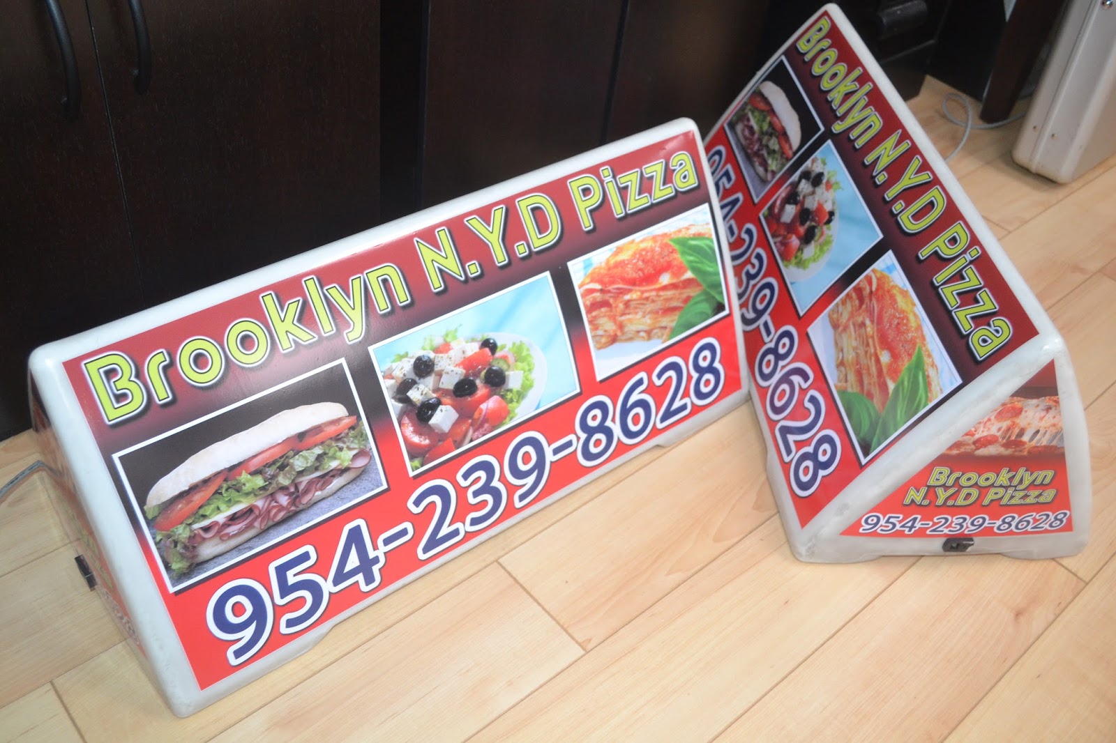 SIGN SHOP MIAMI: MIAMI DELIVERY VEHICLE TOPPER MAGNETS