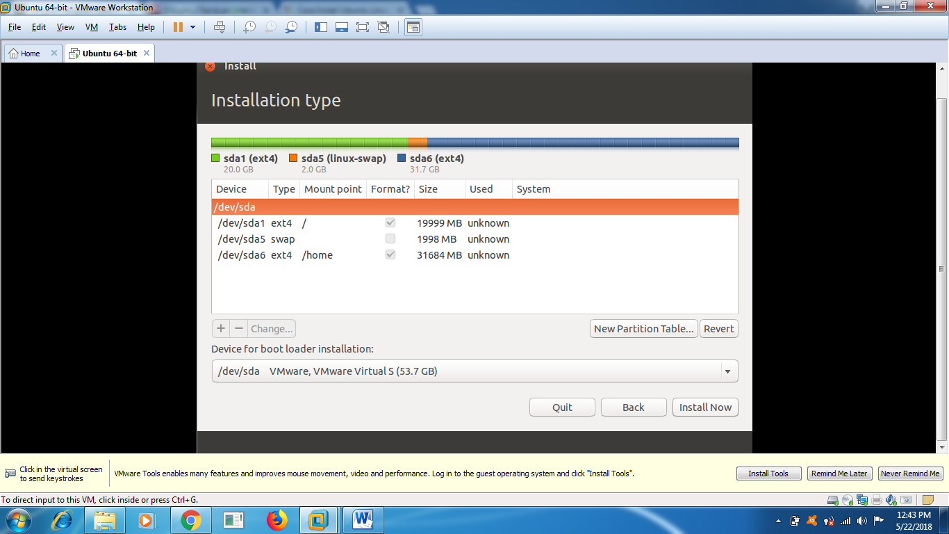 Sistem Operasi: CARA INSTALL UBUNTU PADA VMWARE