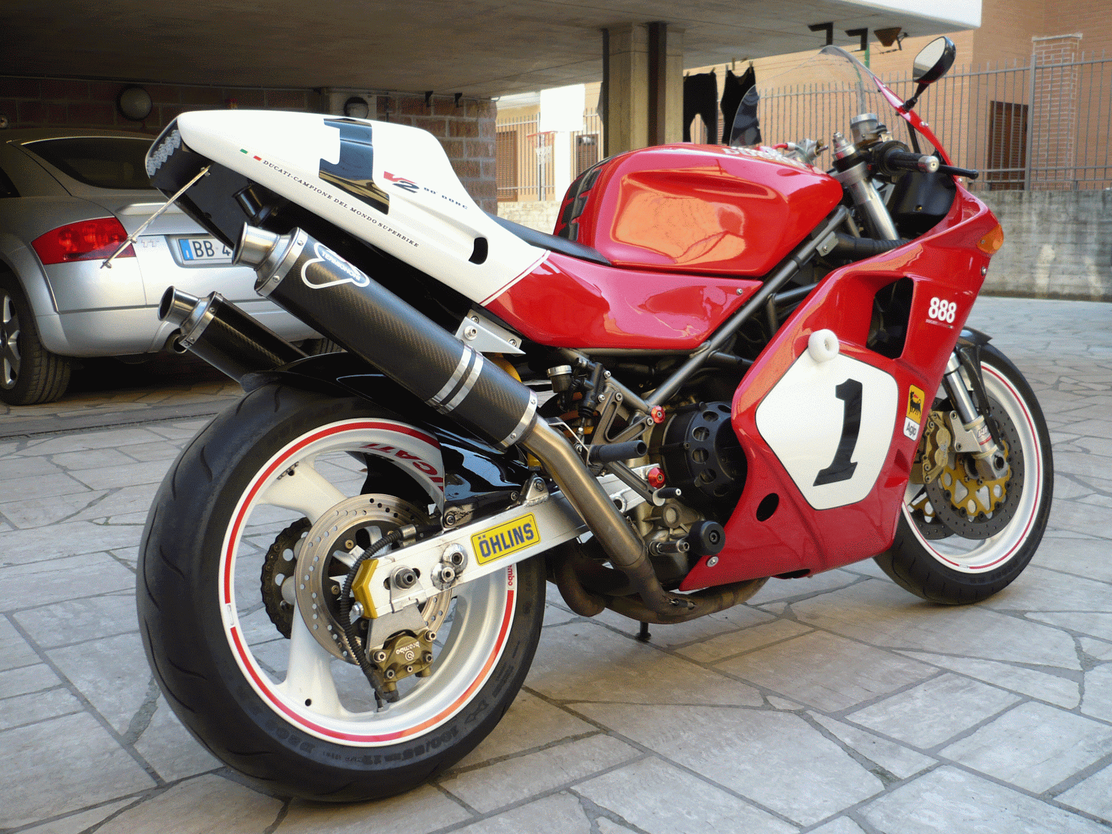 MOTO SUPERBIKE: Ducati 888 Gallese