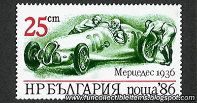 Collectible Items: Mercedes 1936 Stamp