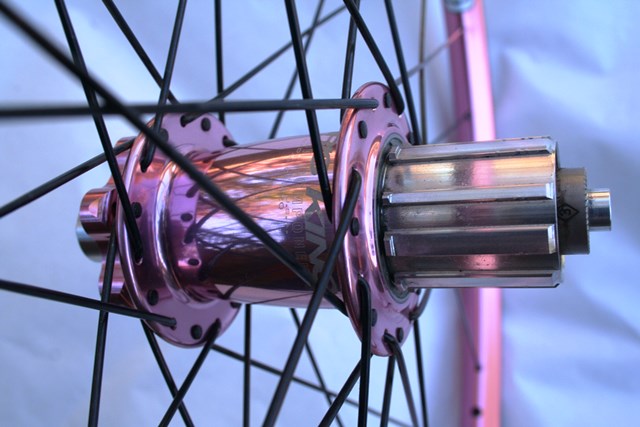 Cycle Monkey Garage Sale: Pink 26" Velocity Aeroheat Rims on Pink Chris ...
