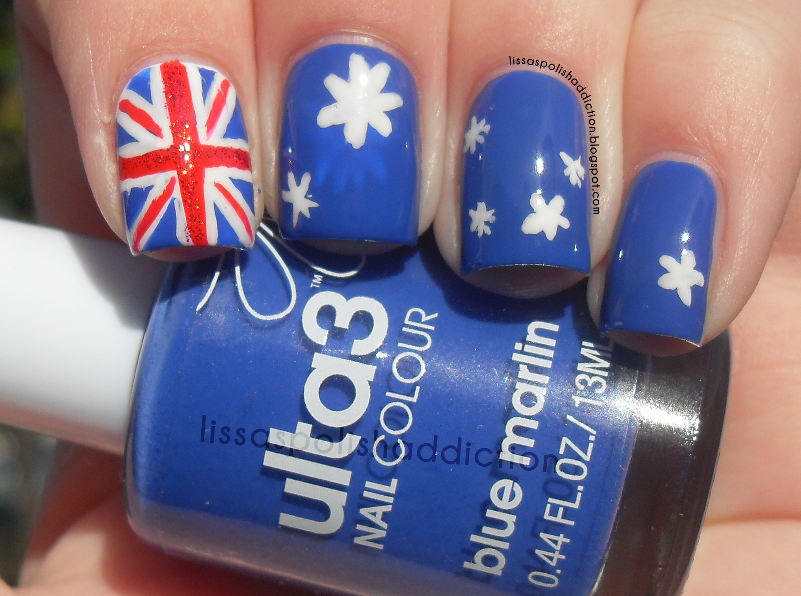 Lissa's Polish Addiction: 31DC2012: Day 28 - Inspired by a Flag