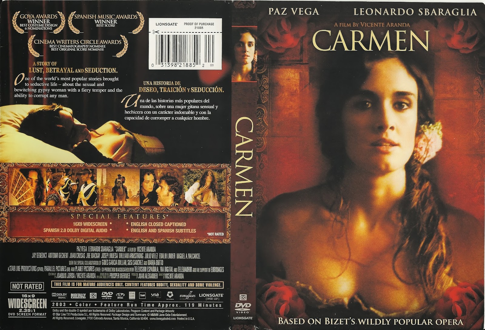 Cinéma Saigon: Carmen (2003)