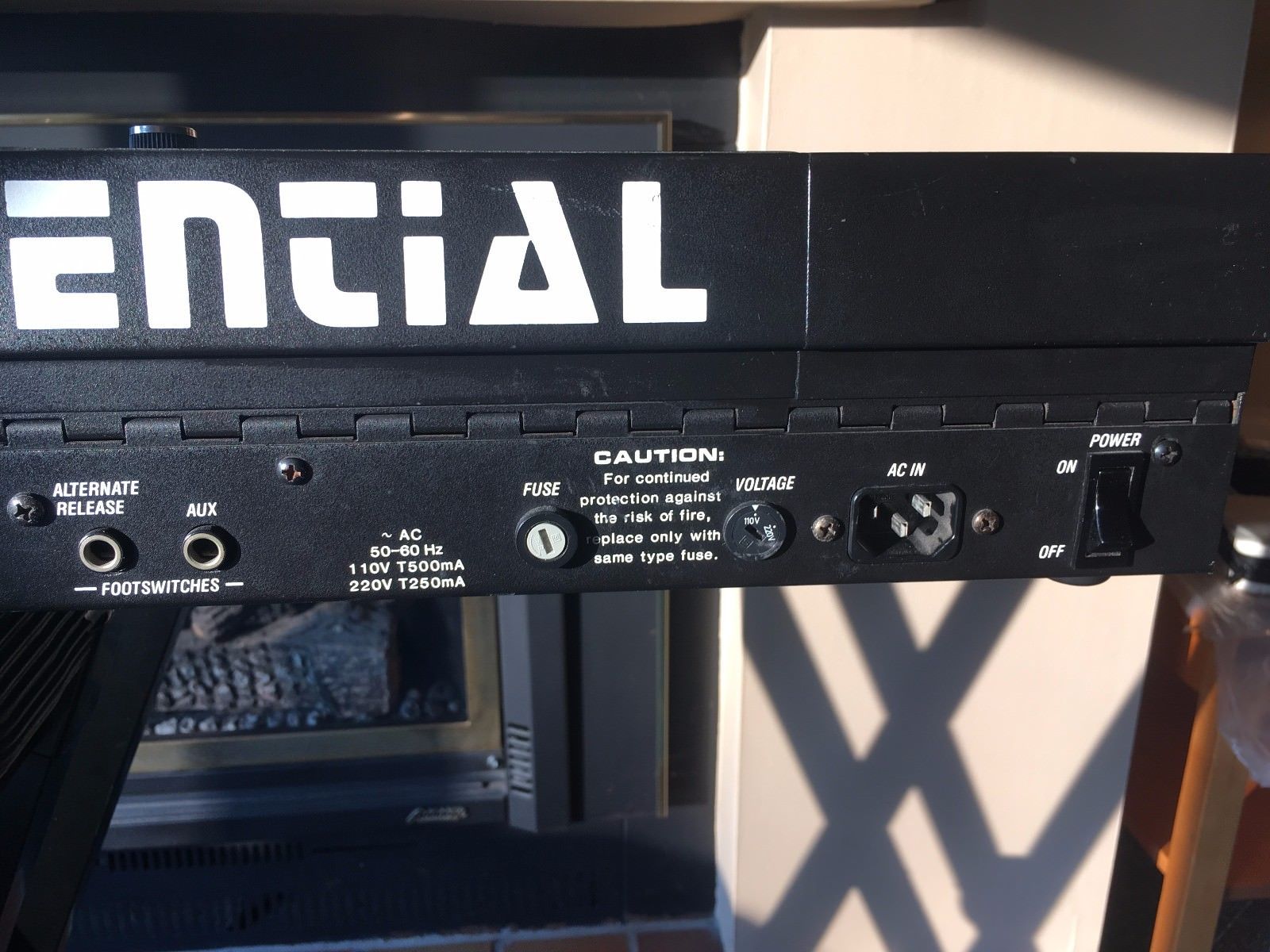 MATRIXSYNTH: Sequential Circuits Prophet 2000 Keyboard Sampler SN 01909