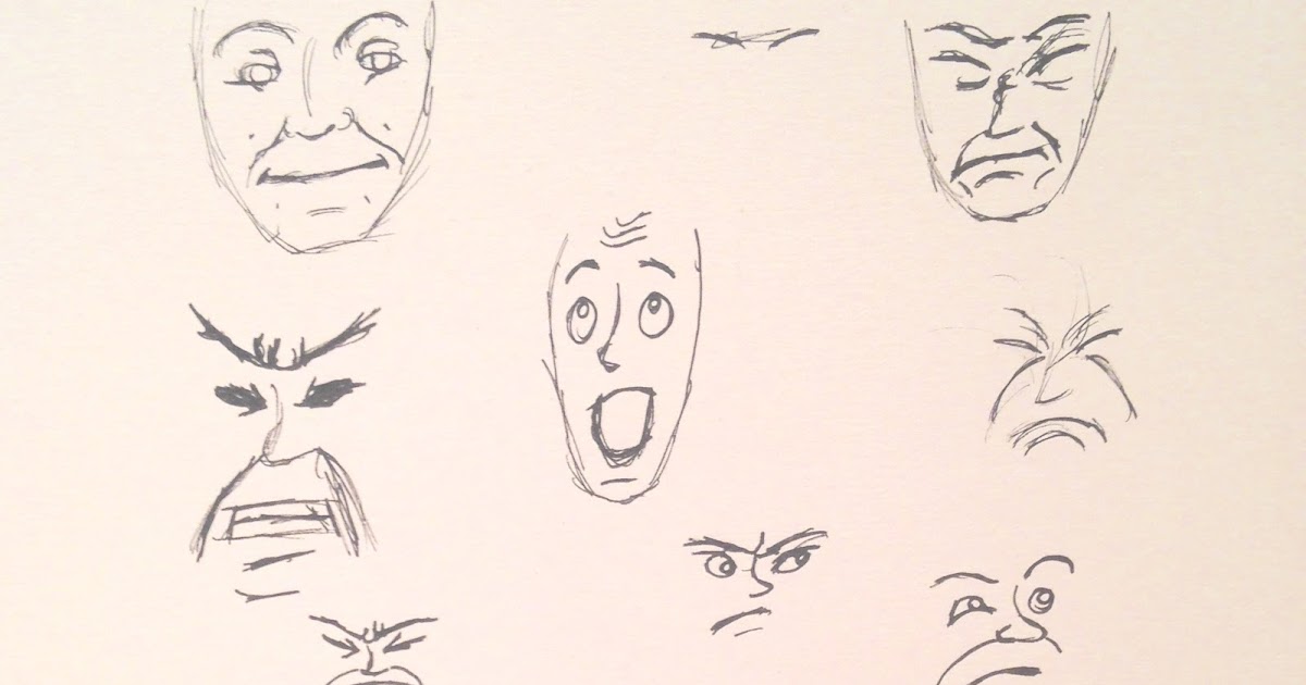 Character design 5 - facial expressions | Laura boots