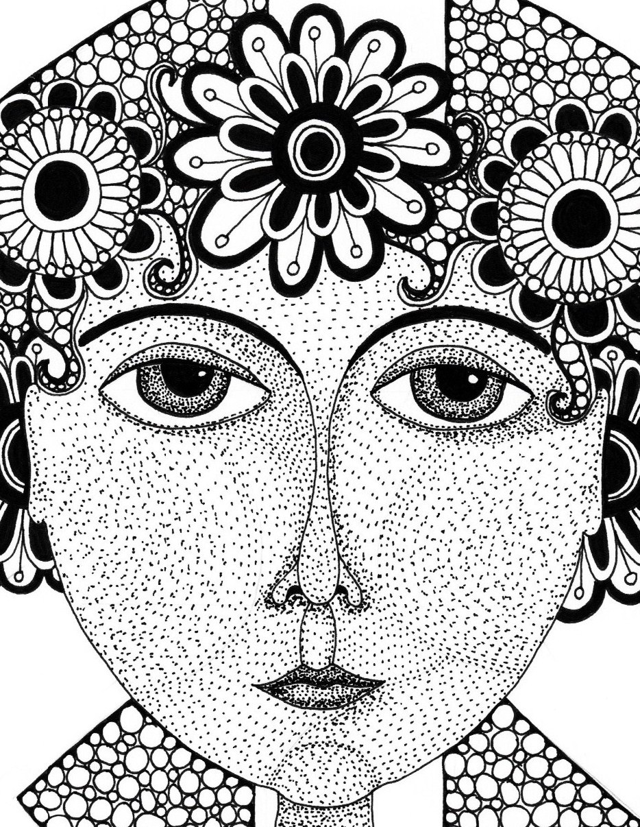 Pen and Ink Art Class: Pen & Ink Artwork by Rebecca Anthony